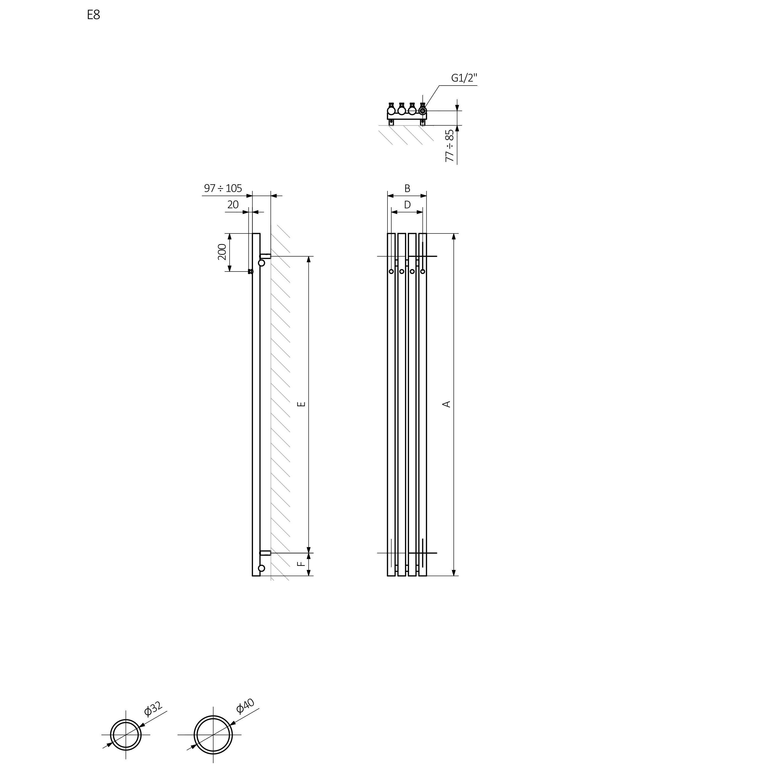 Grzejnik Elektryczny Terma Rolo Hanger E 1200x95mm - Sklep Internetowy ...
